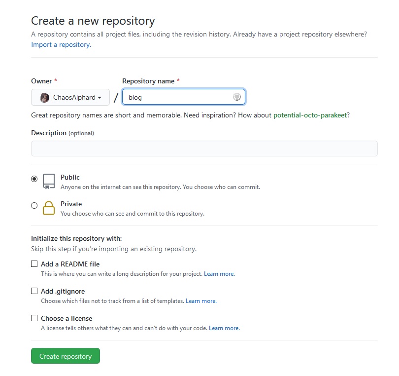 使用Hugo搭建个人博客